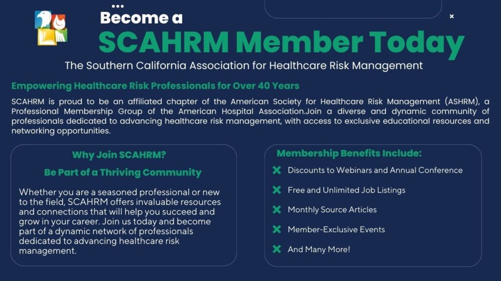 SCAHRM — Membership Benefits - SCAHRM